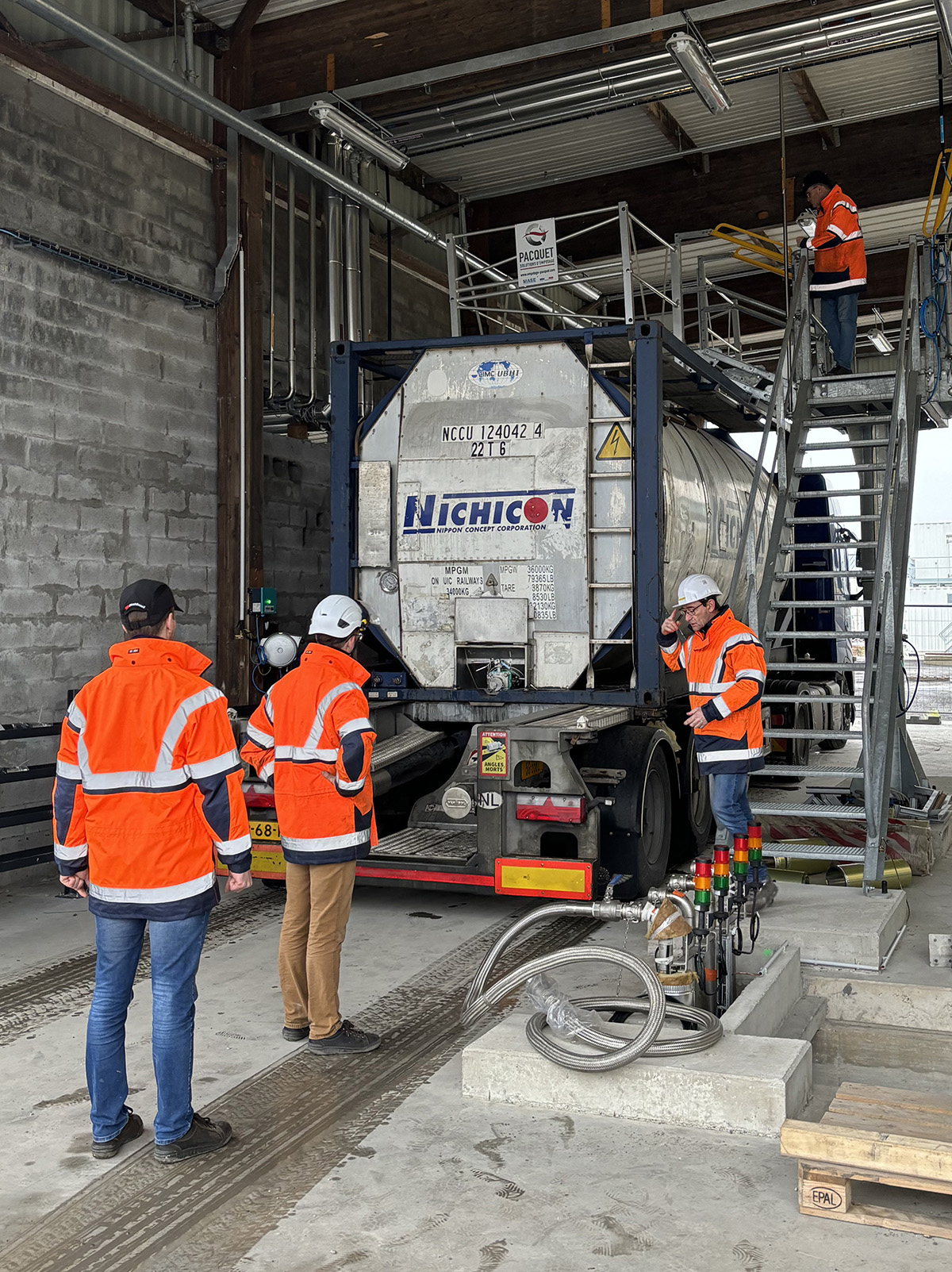 Chemical Deliveries Arrive at New Facility in Amiens, France | Technic Inc.